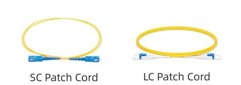 Qual é A Diferença Entre Patch Cord Sc E Lc Fibconet Communicate