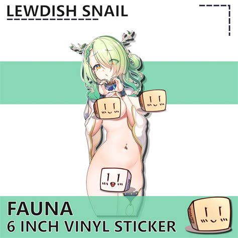 Fauna Sticker Lewdish Snail MosoBox