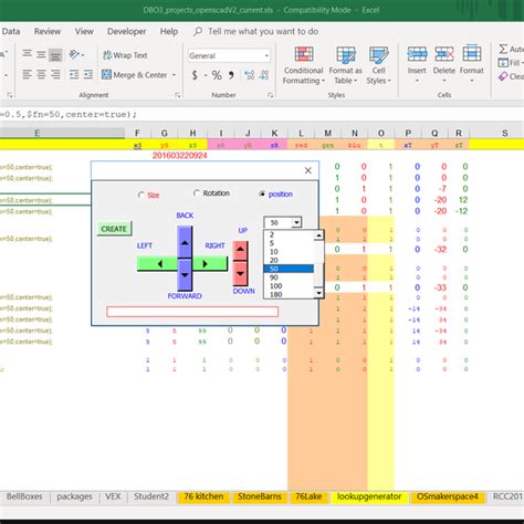 Rapid 3d Models With Excel And Openscad Rapid 3d Models With Excel And Openscad