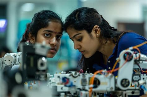 Premium Photo Class Creating Machines Robotics Science And Engineering Generative Ai