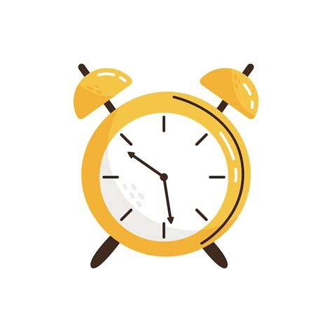Premium Vector Alarm Clock Flat Style
