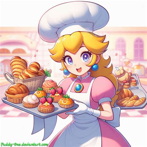 Princess Peach And Pastries 2 By Paddy One On Deviantart