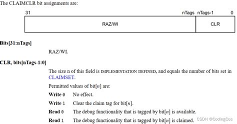 【arm Coresight 系列文章 23 Coresight 寄存器】 Csdn博客