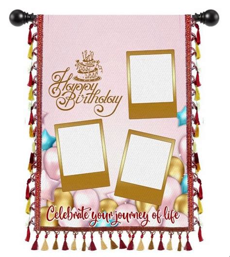 Kk Red Pink And Blue Sublimation Digital Scroll For Wall Hanging Dimension 24 17 Inches At Rs