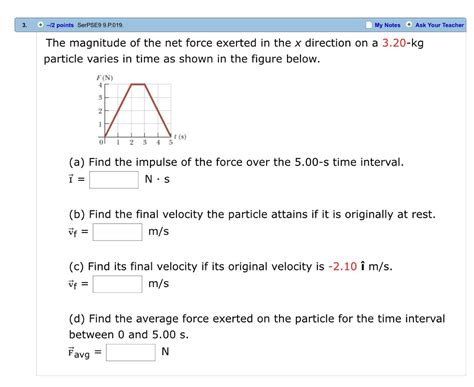 Solved 3 12 Points Serpse9 9 P019 My Notes Ask Your