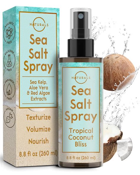 Sea Salt Water Spray For Men Texturizing Spray Wavy Hair