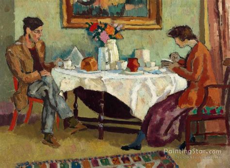 The Breakfast Artwork By Roger Fry Oil Painting And Art Prints On Canvas