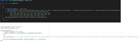 Cheat Engine View Topic Memory Allocation And C Conversion To Lua Scripting