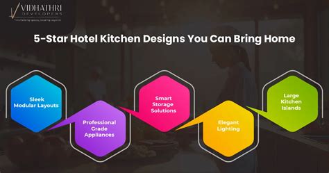5 Star Hotel Kitchen Designs You Can Bring Home