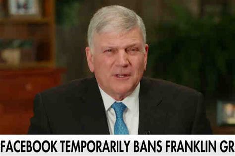 Franklin Graham Condemns House Passage Of Evil Bill To Protect Same