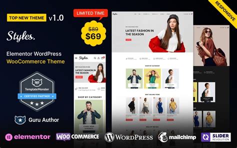 Styles Fashion And Style Woocommerce Elementor