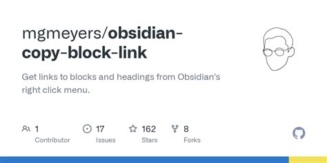GitHub Mgmeyers Obsidian Copy Block Link Get Links To Blocks And Headings From Obsidian S
