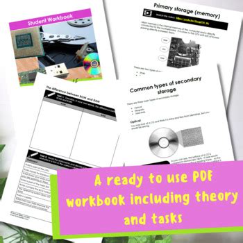 Memory And Storage OCR GCSE Computer Science Workbook J By Nichola Wilkin