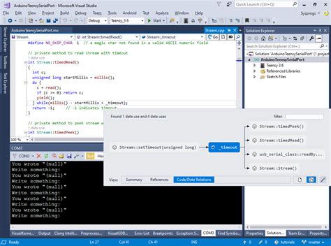 Using The Serial Port On Teensy Boards From Arduino Code VisualGDB Tutorials