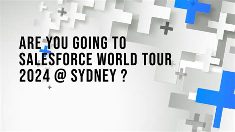 About Salesforce World Tour
