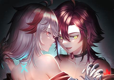 Kaedehara Kazuha And Shikanoin Heizou Genshin Impact Drawn By Kuro