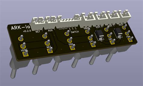 Custom Pi Hat For My Ongoing Project Ark Io Rraspberrypi