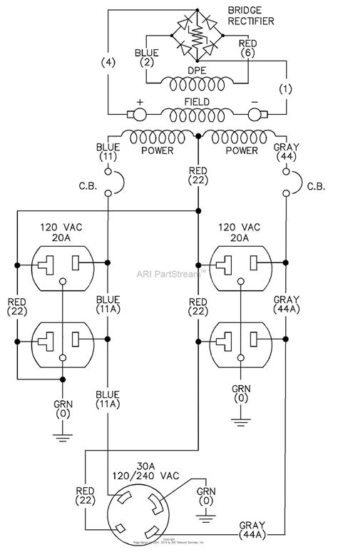 Wiring Diagram For Generac Portable Generator