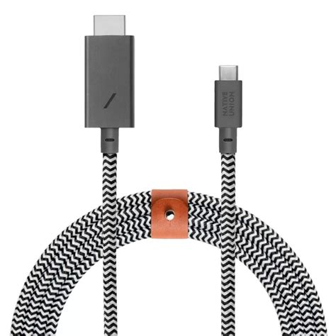 Кабель USB-C/HDMI, 3m Native Union, цвет: серый – купить в интернет ...