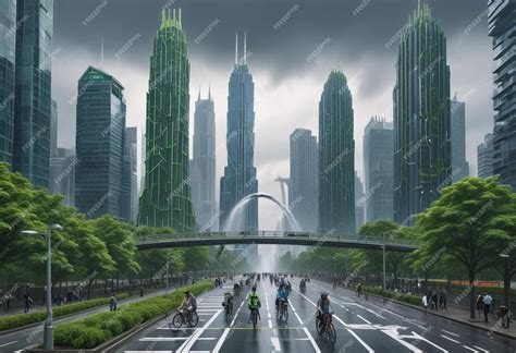 Futuristic Urban Planning Innovative City Designs With Smart