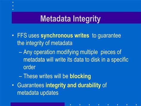 PPT JOURNALING VERSUS SOFT UPDATES ASYNCHRONOUS META DATA PROTECTION IN FILE SYSTEMS