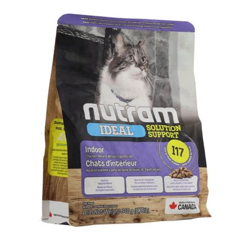 Корм Nutram I17 Ideal Solution Support Indoor Cat сухой для взрослых ...