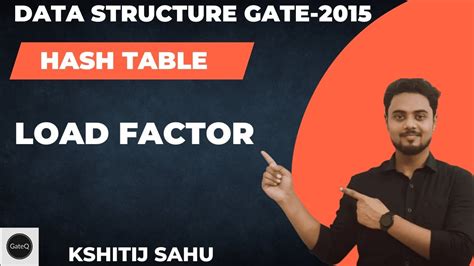load factor in hash table load factor gate dsa youtube