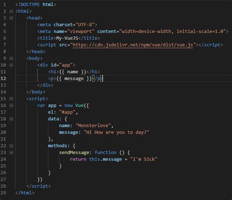 มาใช้งาน Vue Js ง่ายๆ ฉบับไม่ต้อง Npm I แบบ Cdn By Dachawat Fangnok Medium