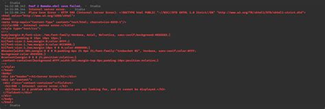 I Keep Getting Error 500 Internal Server Error Intermittently In Studio Studio Bugs