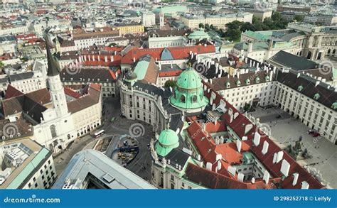 Aerial View Of Vienna Showcasing Historic Downtown Wien Vienna