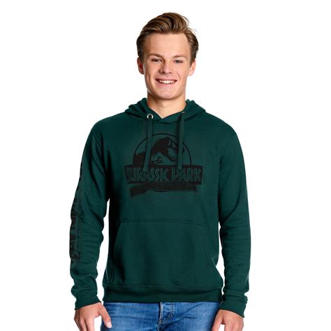 Jurassic Park Isla Nublar Hoodie Green Elbenwald