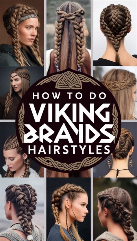 How To Do Viking Braids Hairstyles Hair Braid Patterns Viking Braids
