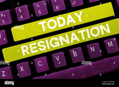 writing displaying text resignation business showcase act of giving up