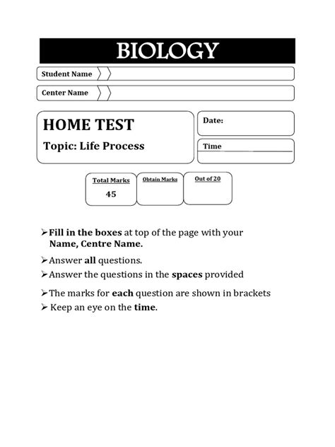 Ch 1 Qp Ht Pdf Osmosis Cell Biology