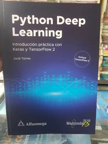 Libro Python Deep Learning Jordi Torres Envío Gratis