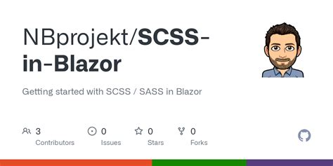 GitHub NBprojekt SCSS In Blazor Getting Started With SCSS SASS In Blazor