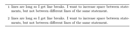 How To Modify Line Spacing In Algorithm Algpseudocode Tex Latex