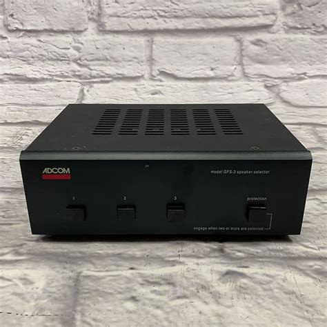 Adcom Gfs 3 Speaker Selector Reverb