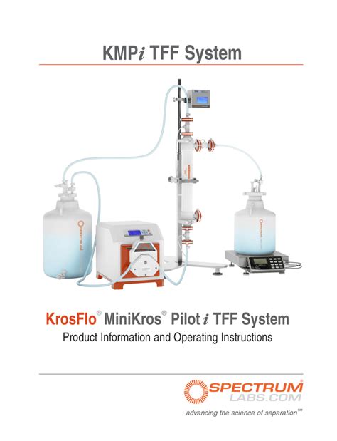 Krosflo® Research Iii Tangential Flow Filtration System 44 Off