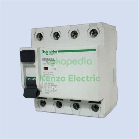 Jual Id Rccb Elcb 4p 40a 30ma Schneider Shopee Indonesia