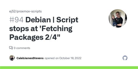 Debian Script Stops At Fetching Packages 24 · Issue 94 · Ej52