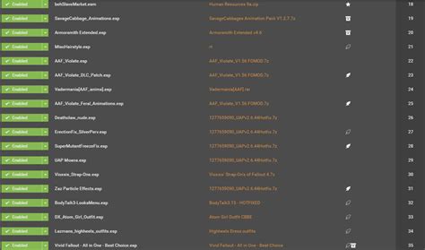 Troubleshooting AAF Page 58 Technical Support Advanced Animation Framework LoversLab