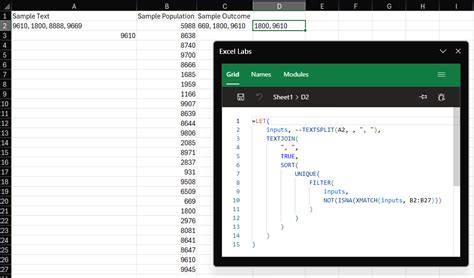 checking if cell contains one or multiple of several exact values in