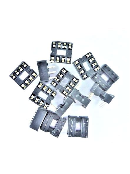 8 Pin Ic Base Ic Socket To Insert And Remove Dip 8 Ics Hassle Free