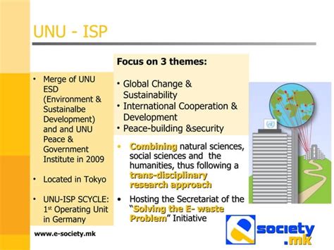 UNU & StEP Initiative: working towards sustainable solutions for e-waste problem - Federico ...