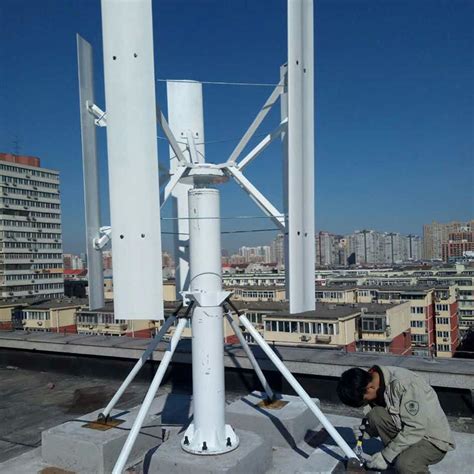 5kw Low Start Speed Pitch Control Vertical Axis Wind Turbine Magnet