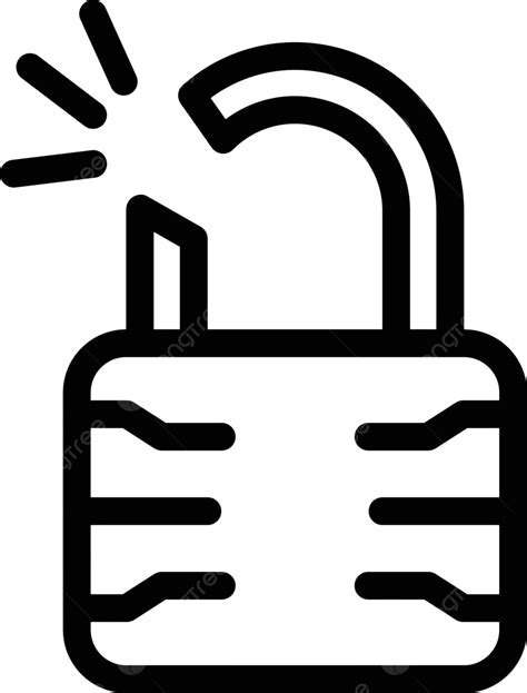 Lock Vector Protection Padlock Vector Vector Protection Padlock Png And Vector With