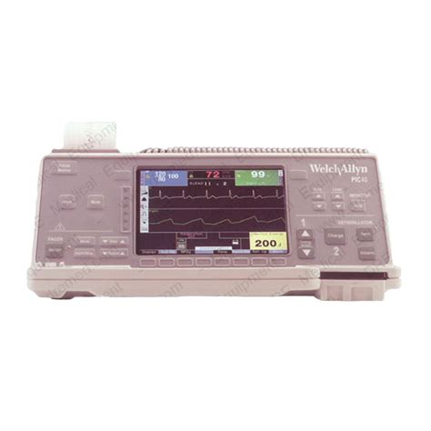 Used Welch Allyn PIC Monitor Defibrillator Pacer