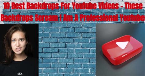 10 Best Youtuber Backdrops 2023 These Backdrops Scream Professional