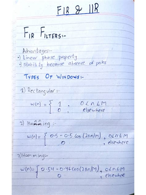 Fir Iir Pp Solved Pdf